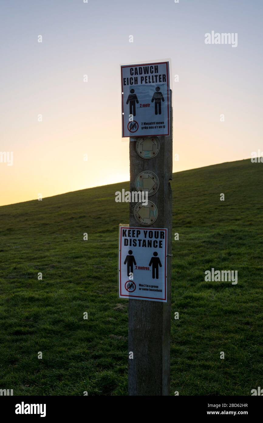 Information signs in field no people hi-res stock photography and ...