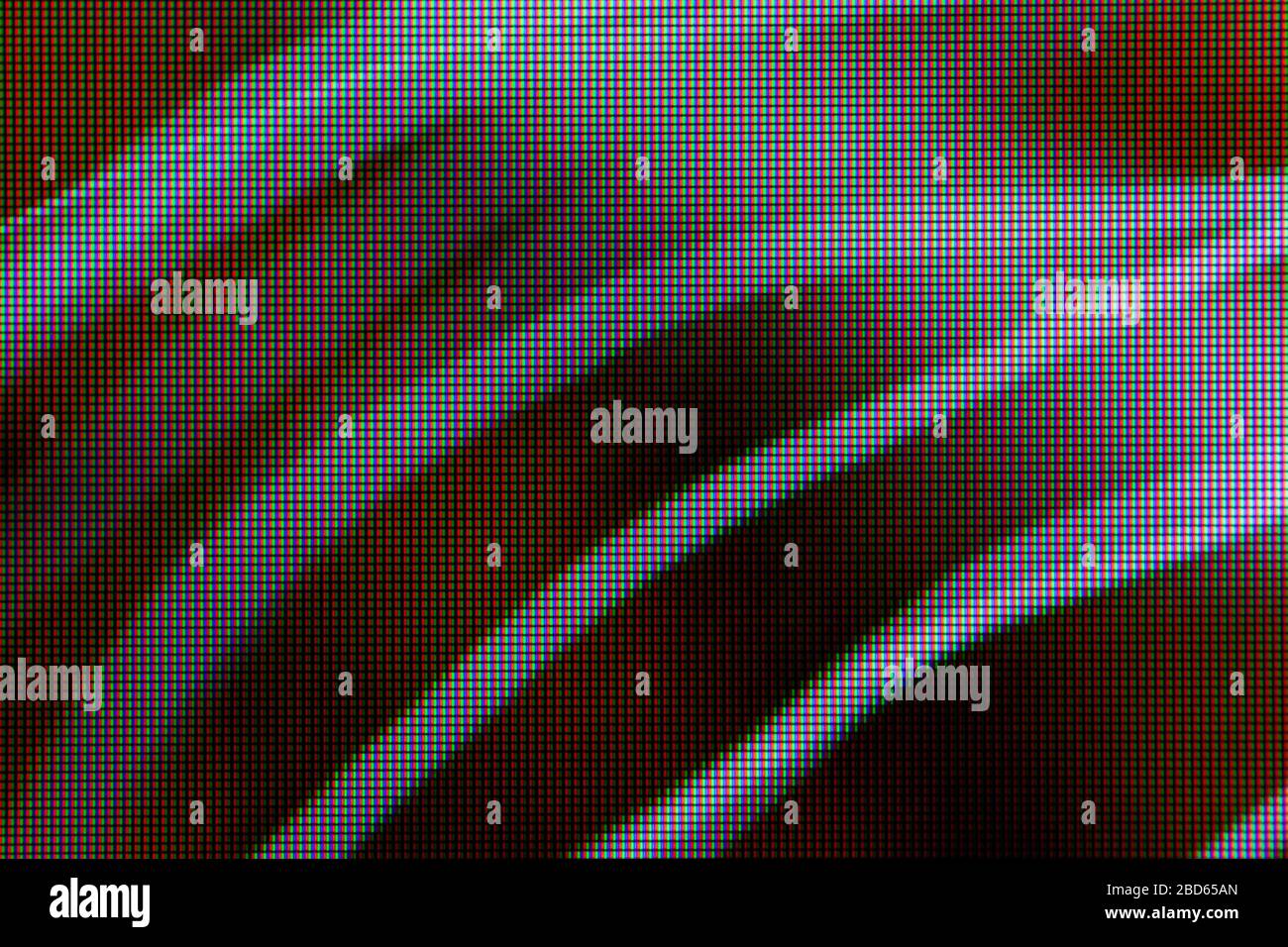 Abstract pixel background with smooth blurred transition. Macro ...