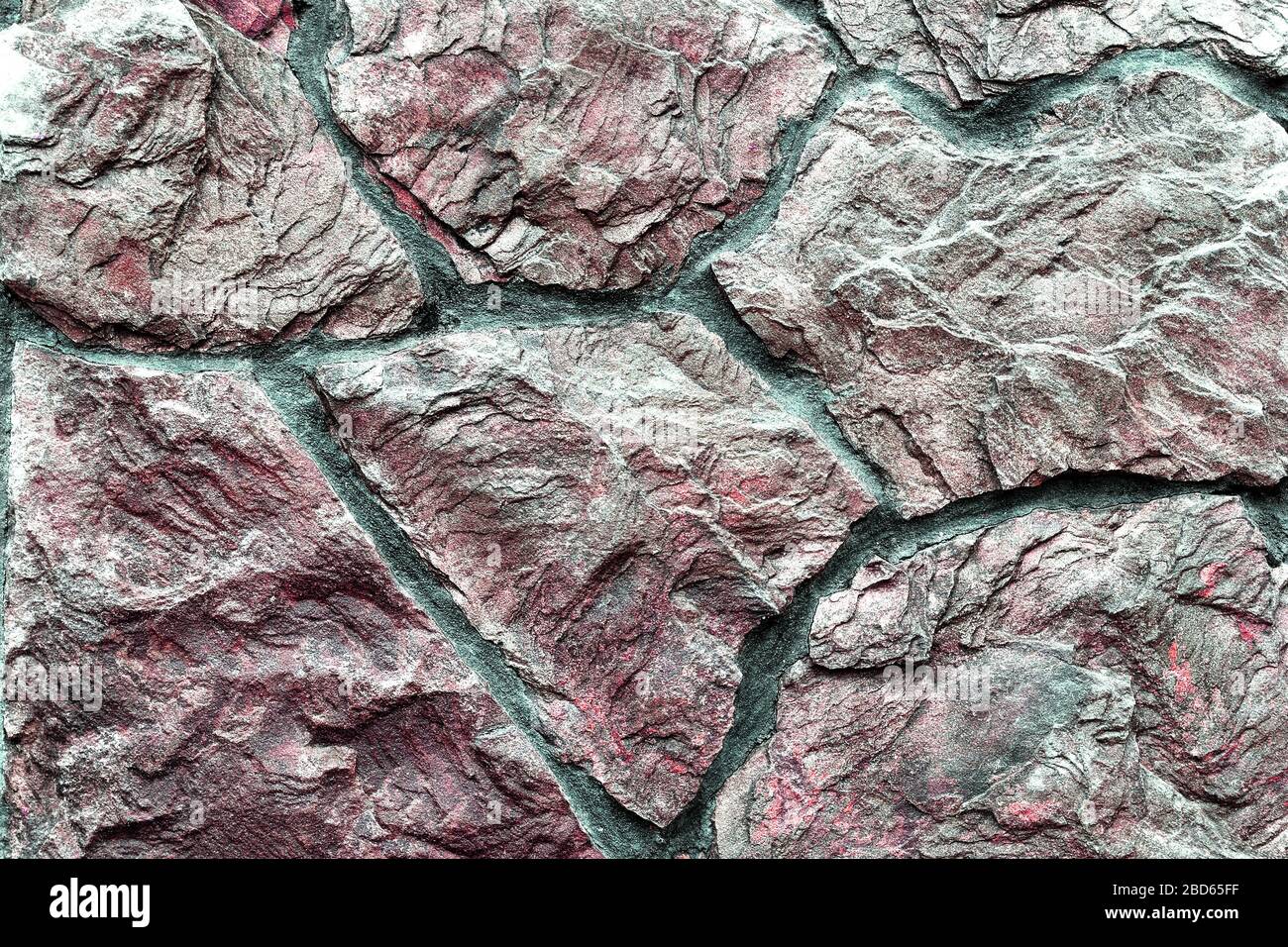 Color stone wall, background, texture, rectangular natural stones of ...