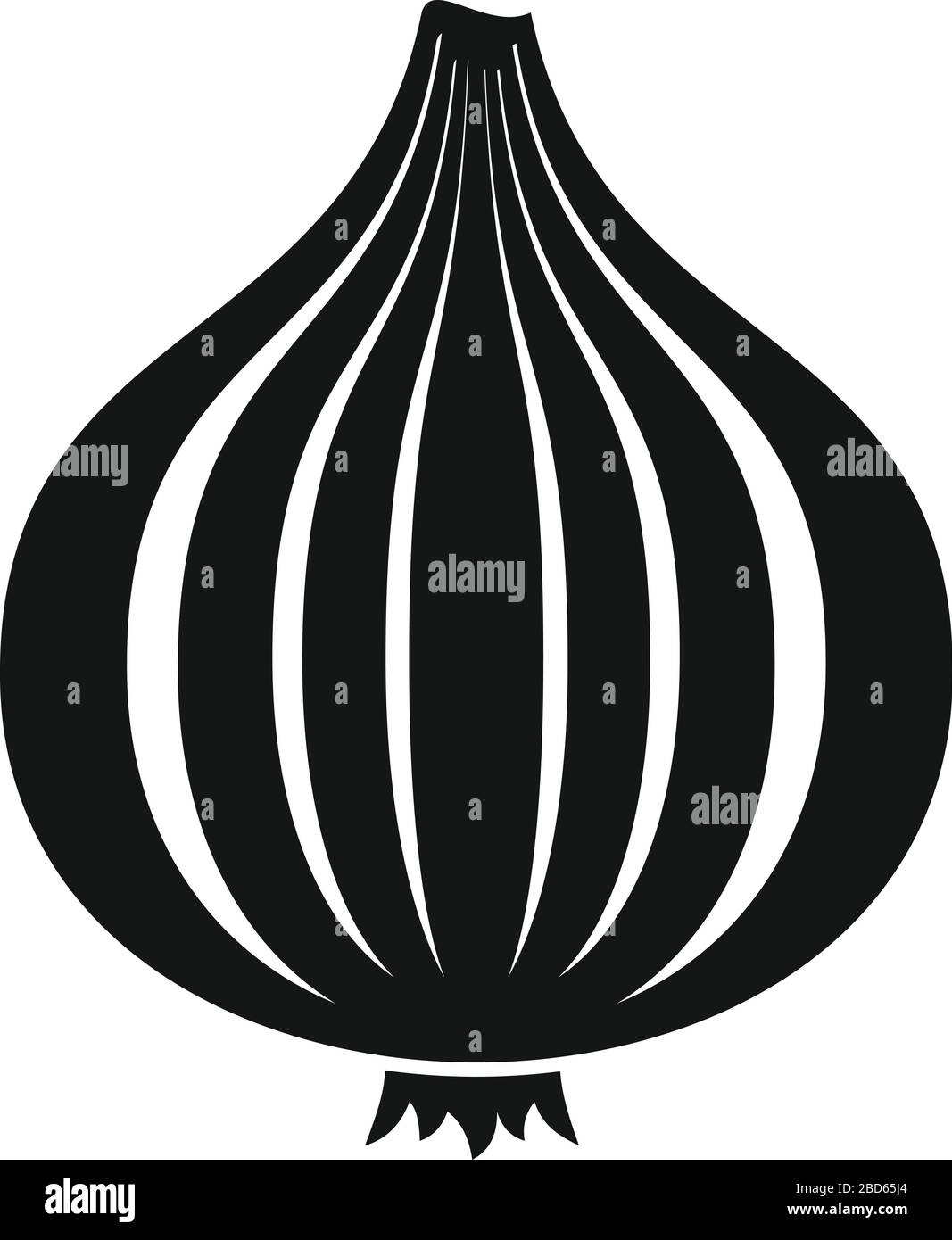 Food onion icon. Simple illustration of food onion vector icon for web ...