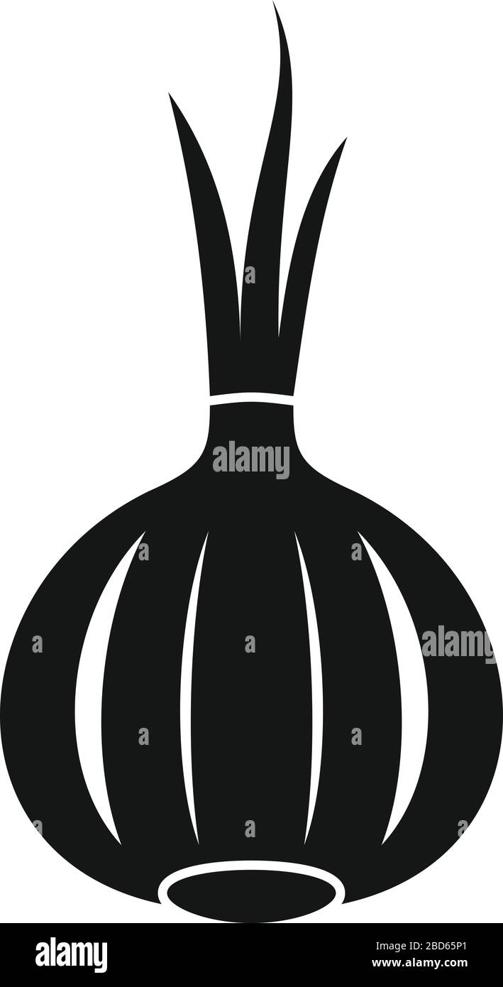 Diet onion icon. Simple illustration of diet onion vector icon for web ...