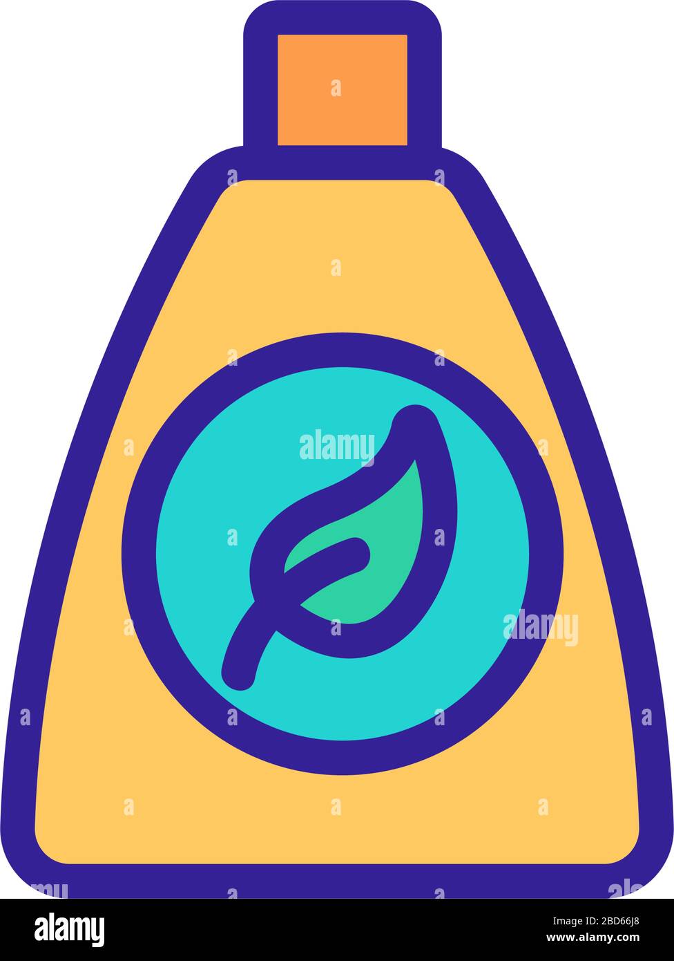 cleaning formula icon vector outline illustration Stock Vector Image ...