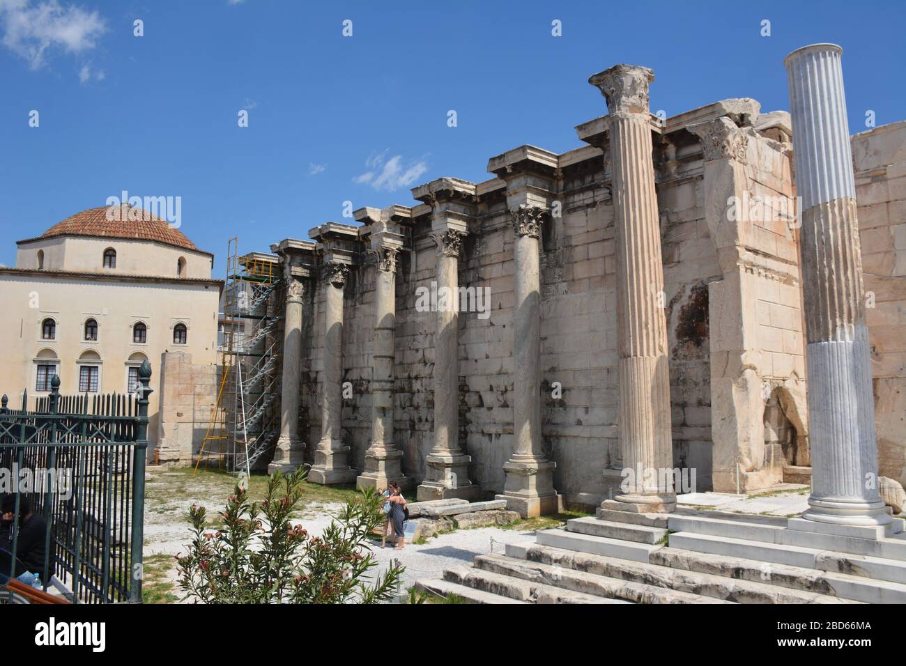 The Roman Agora in Athens, Greece Stock Photo - Alamy