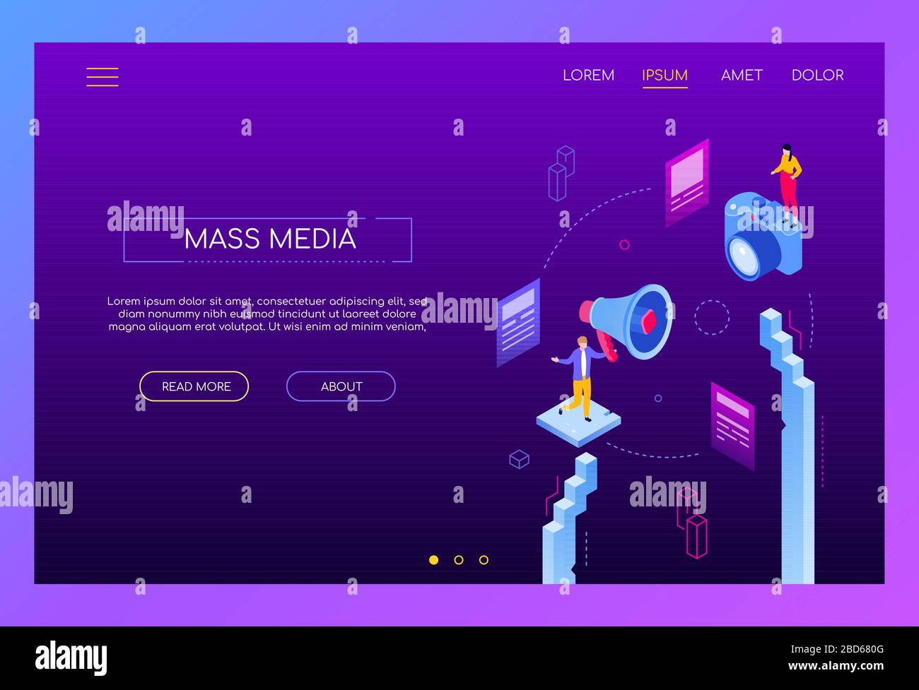 Mass media concept Stock Vector Images - Alamy