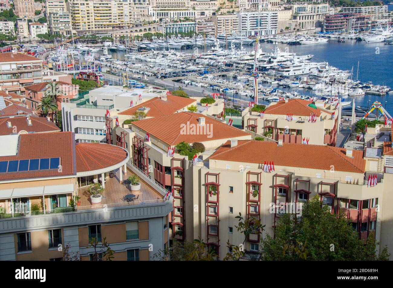 Monaco grand prix harbour hi-res stock photography and images - Alamy