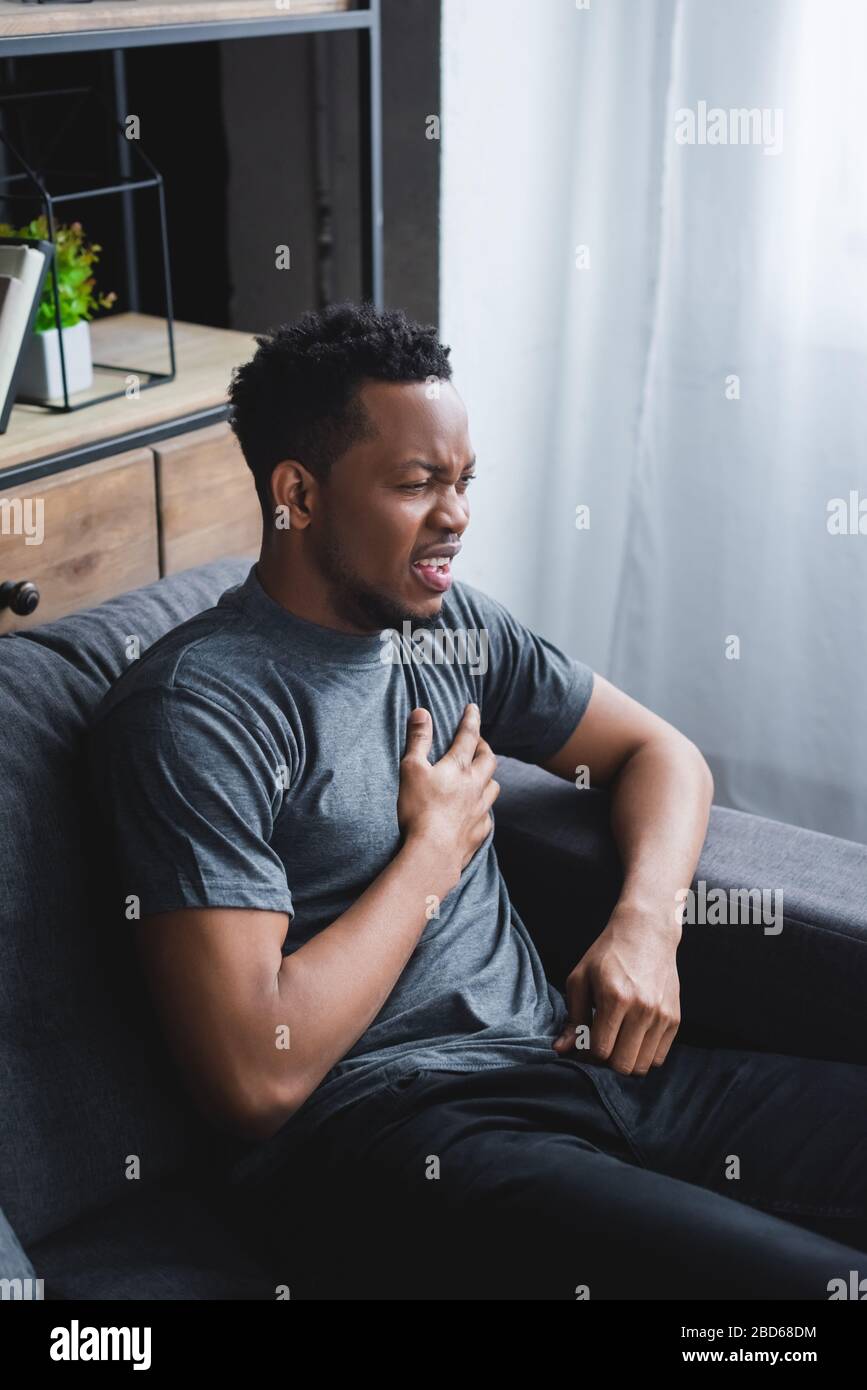 Black man heart attack hi-res stock photography and images - Alamy