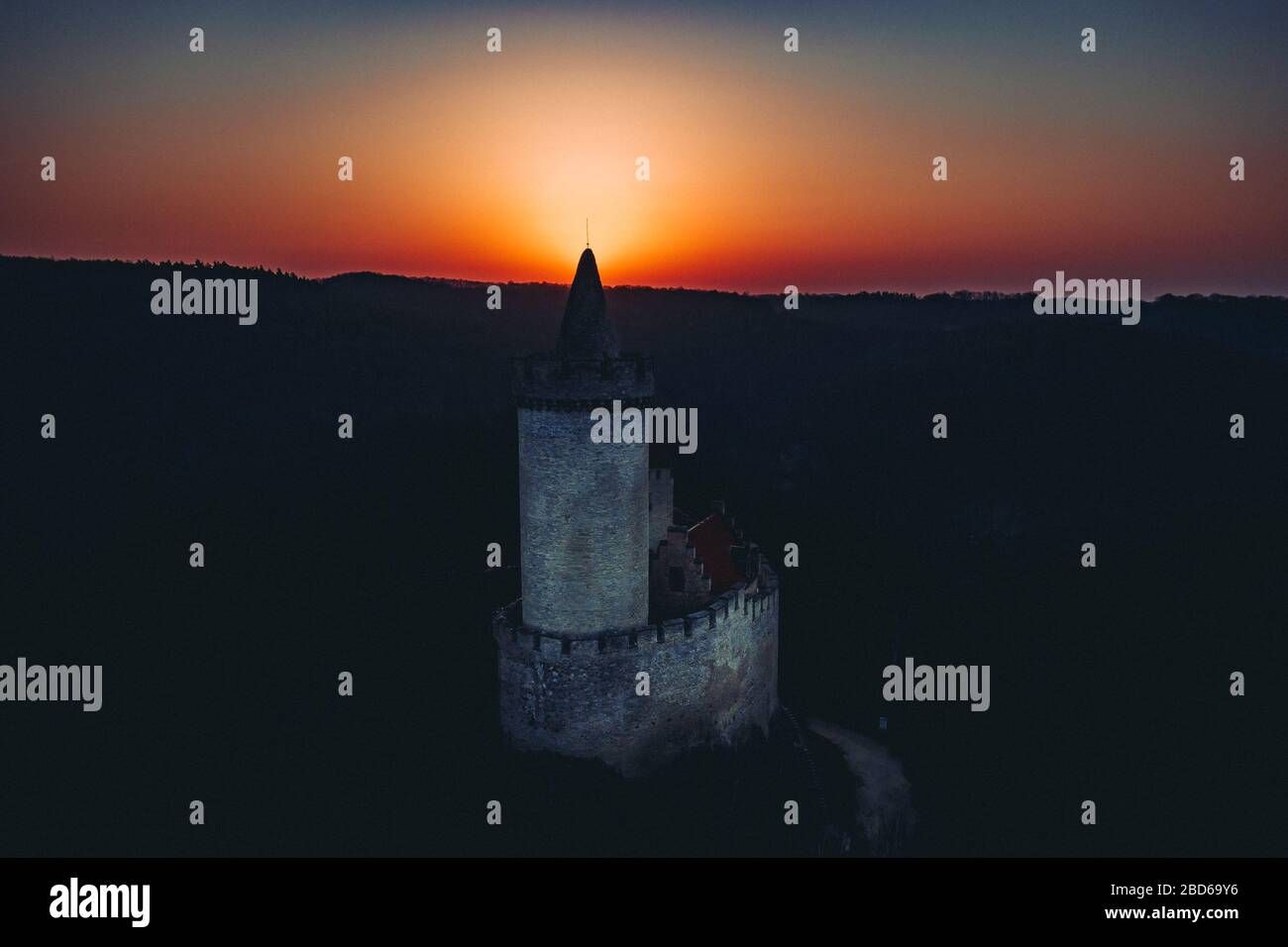 Kokorin Castle is a castle located northeast of Melnik, Czech Republic ...