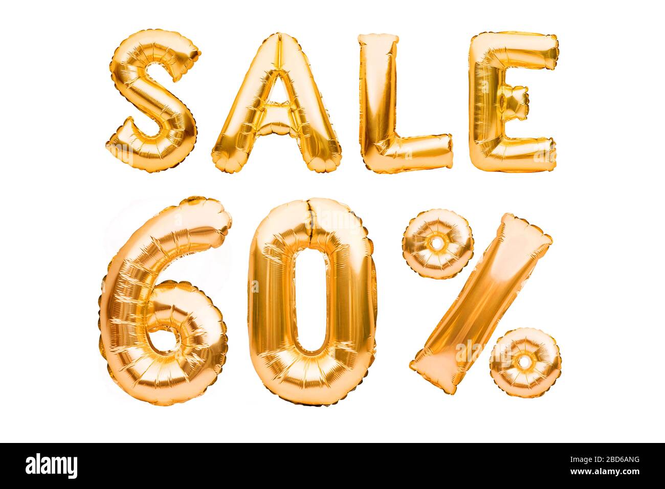 Gold balloons 60 Cut Out Stock Images & Pictures - Alamy