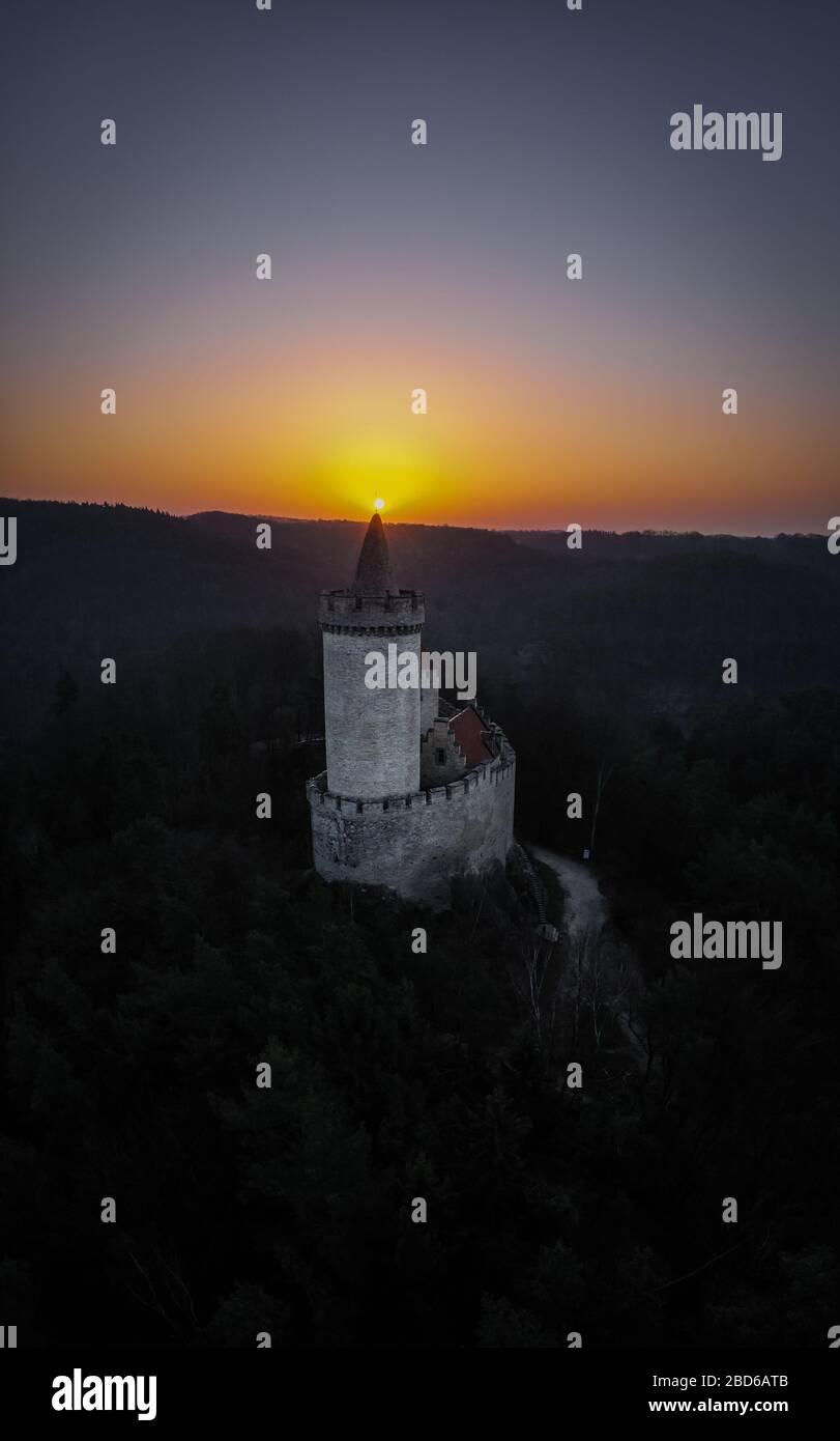 Kokorin Castle is a castle located northeast of Melnik, Czech Republic ...