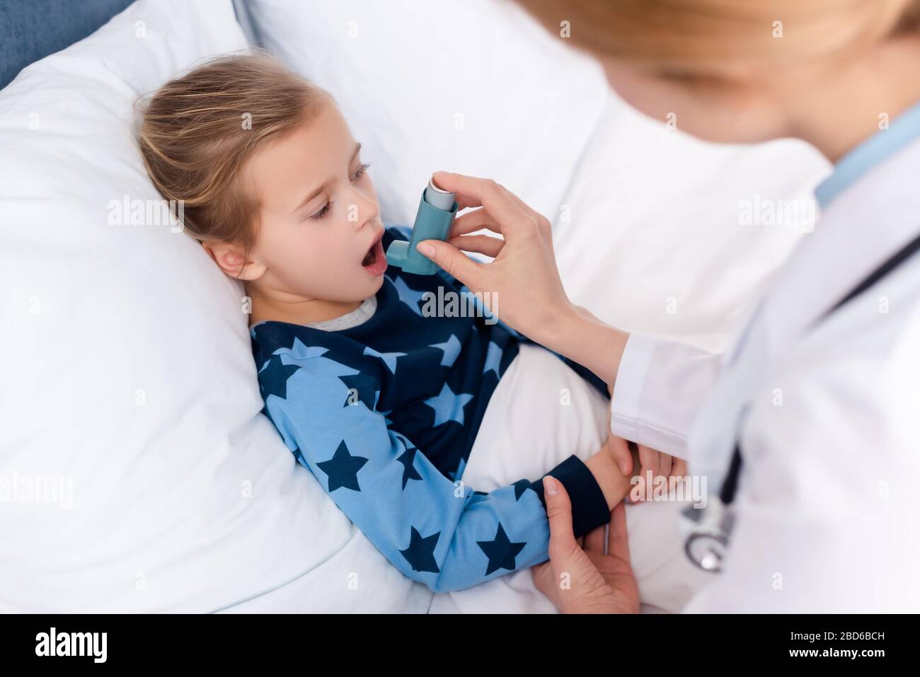 Child inhaler adult bedroom hi-res stock photography and images - Alamy