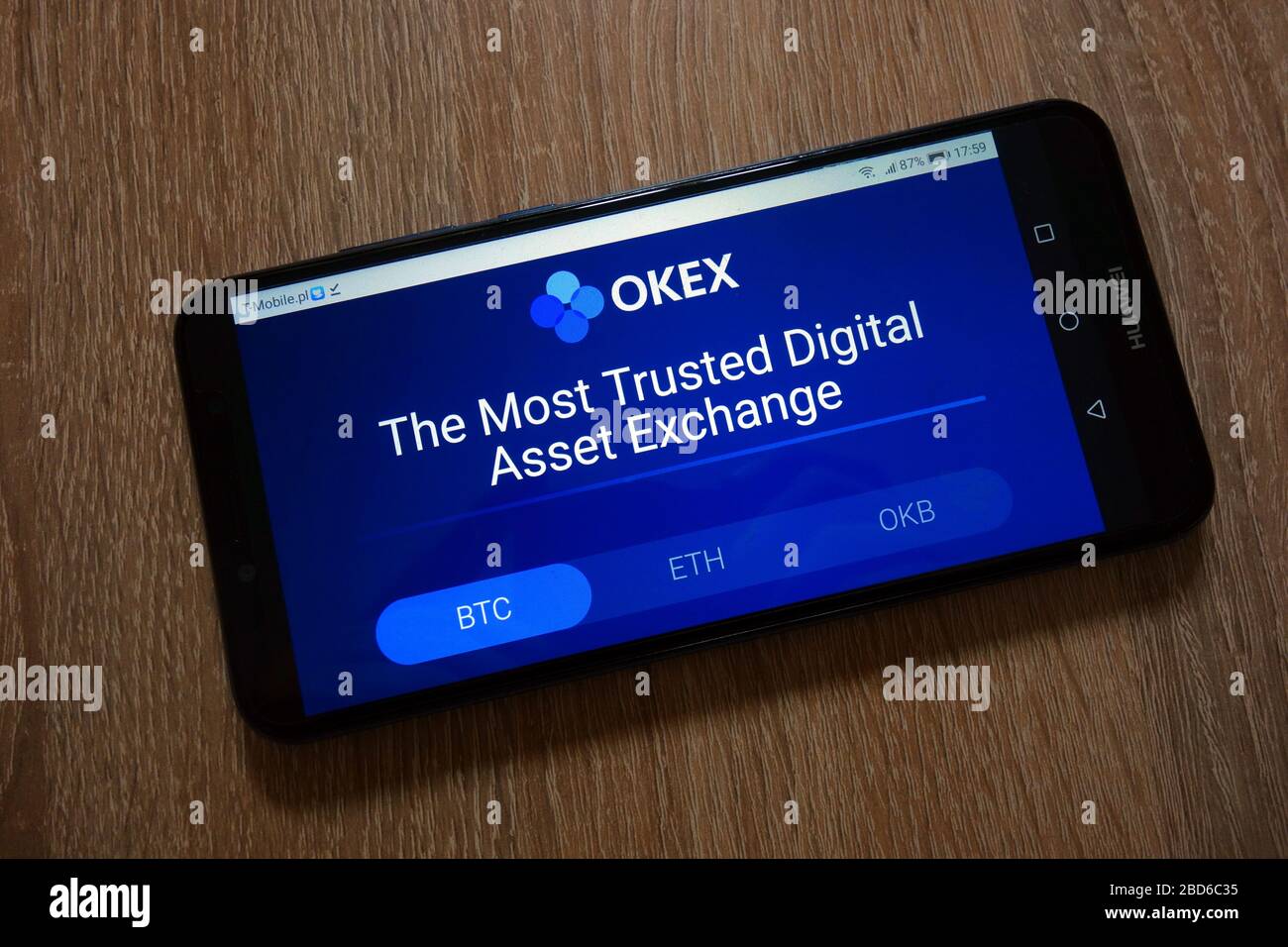Okex exchange hi-res stock photography and images - Alamy