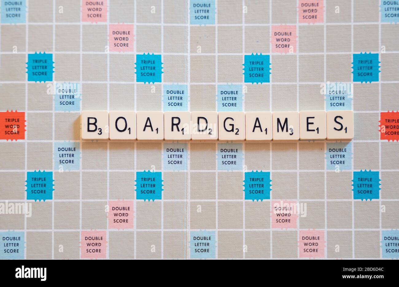 Scrabble tiles alphabet hi-res stock photography and images - Alamy