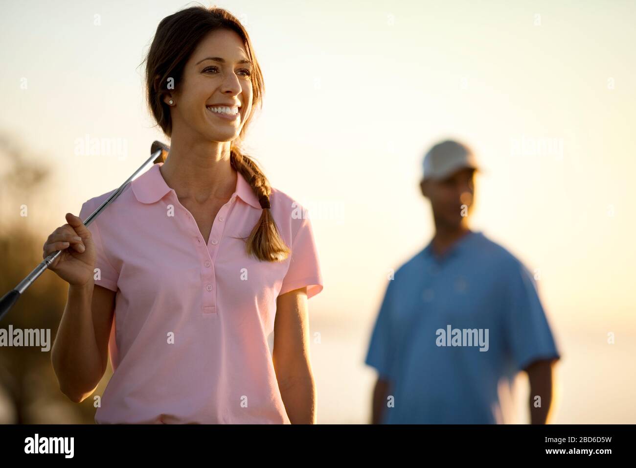 Happy male golfers hi-res stock photography and images - Alamy