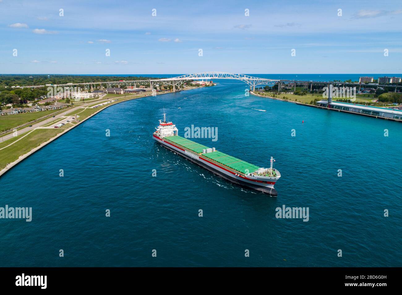 Freighter shipping on st clair hi-res stock photography and images - Alamy