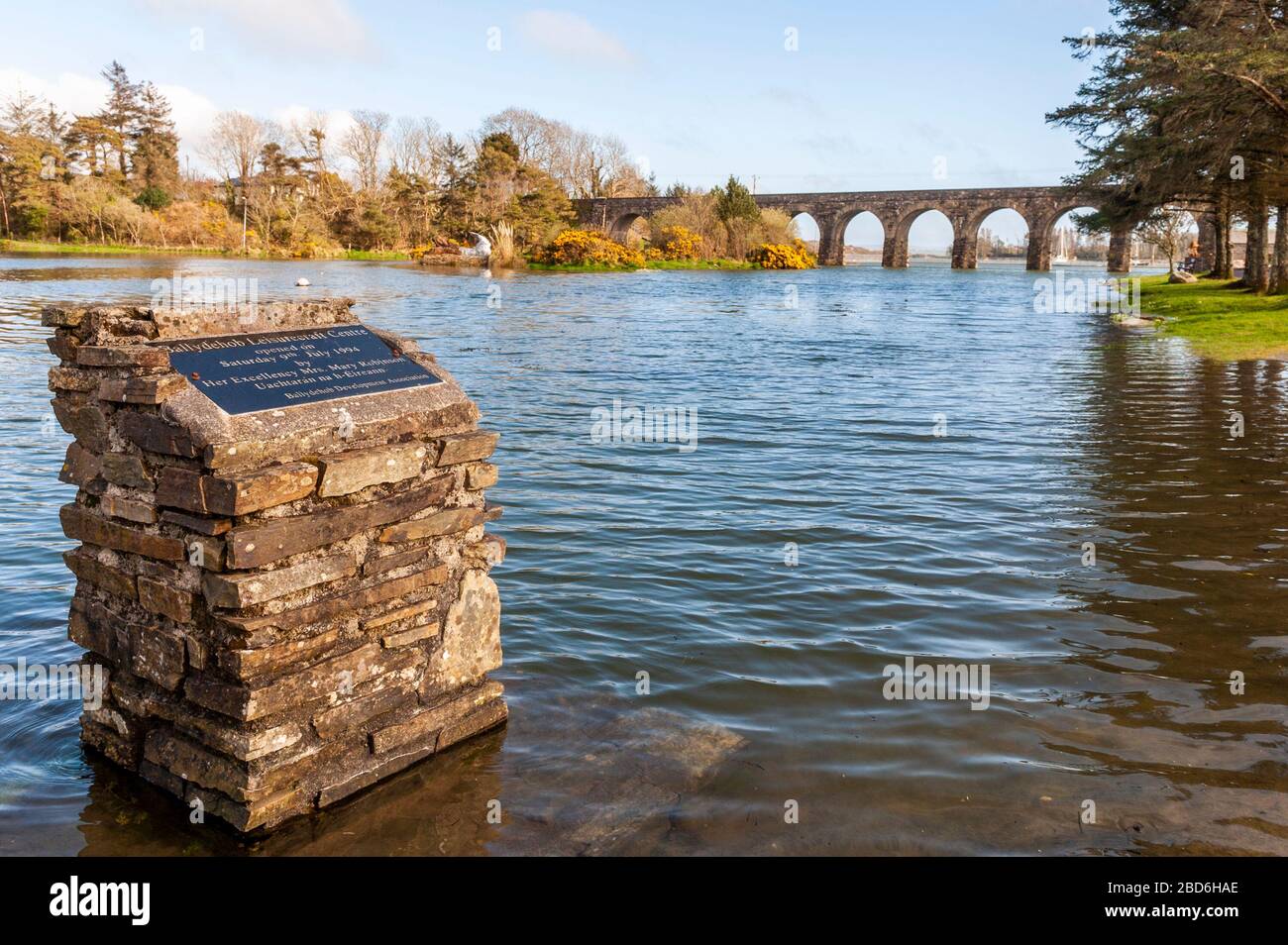 Ballydehob, West Cork, Ireland. 7th Apr, 2020. Ballydehob flooded this ...
