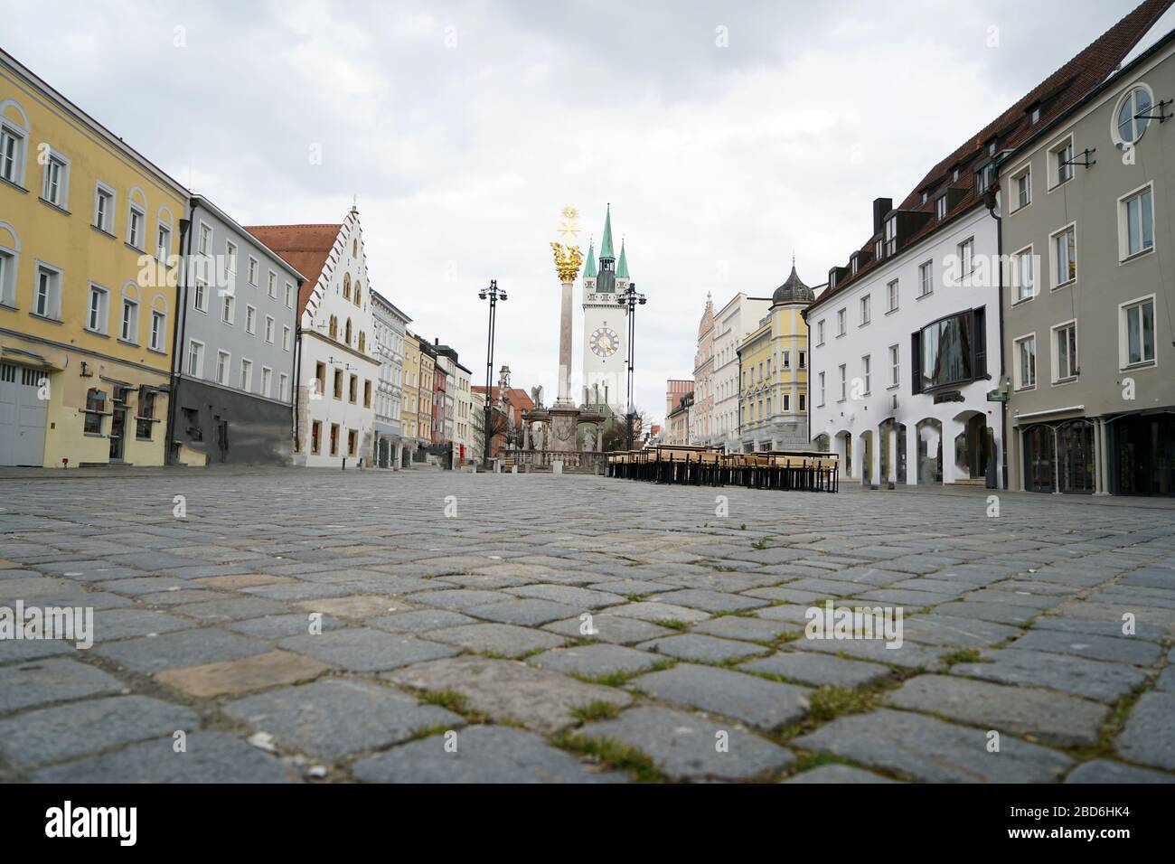 Straubing is a Lower Bavarian city with a well-preserved old town with ...