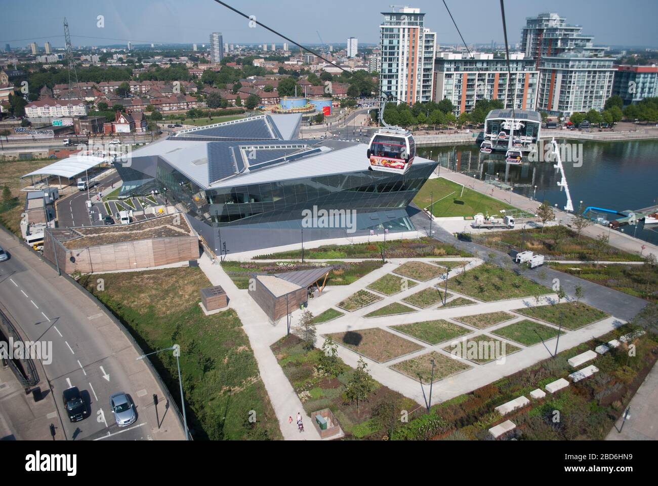 Cable Car Greenwich Peninsula Emirates Cable Car Terminal, Edmund ...