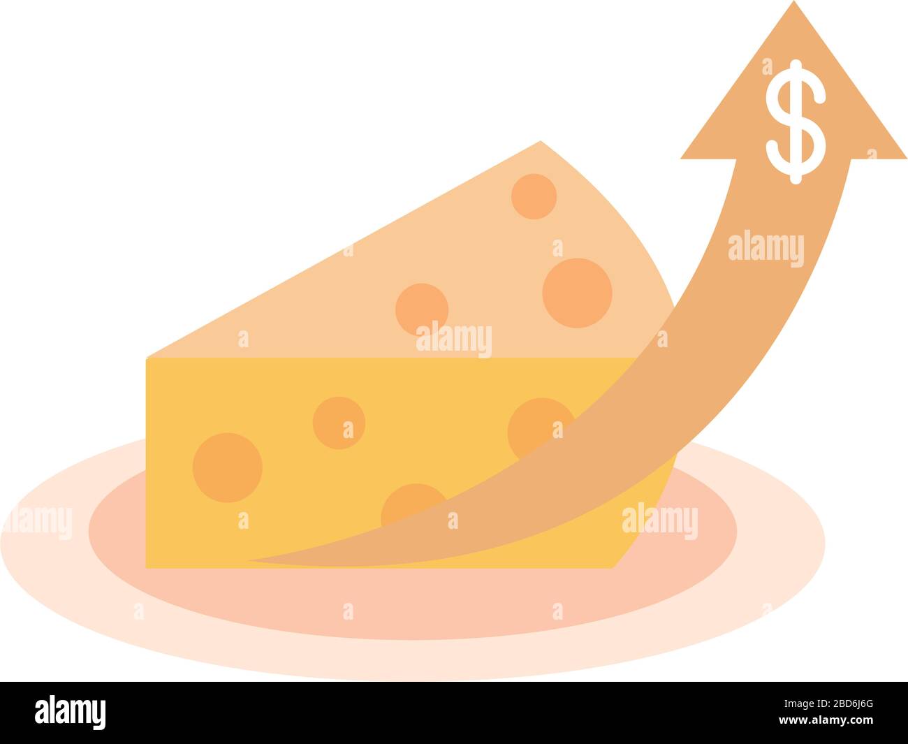 Supermarket prices inflation Stock Vector Images - Alamy