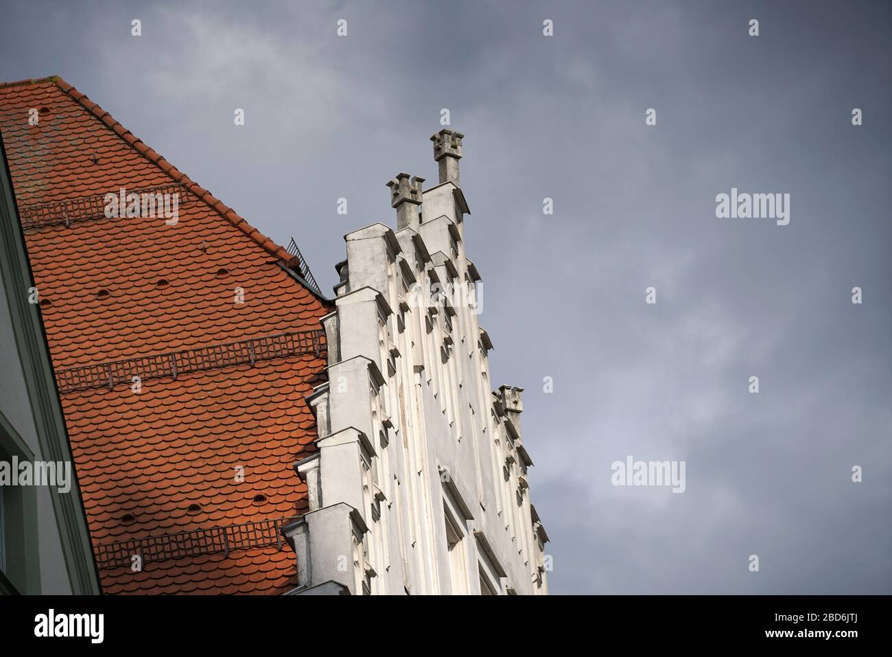 Straubing is a Lower Bavarian city with a well-preserved old town with ...