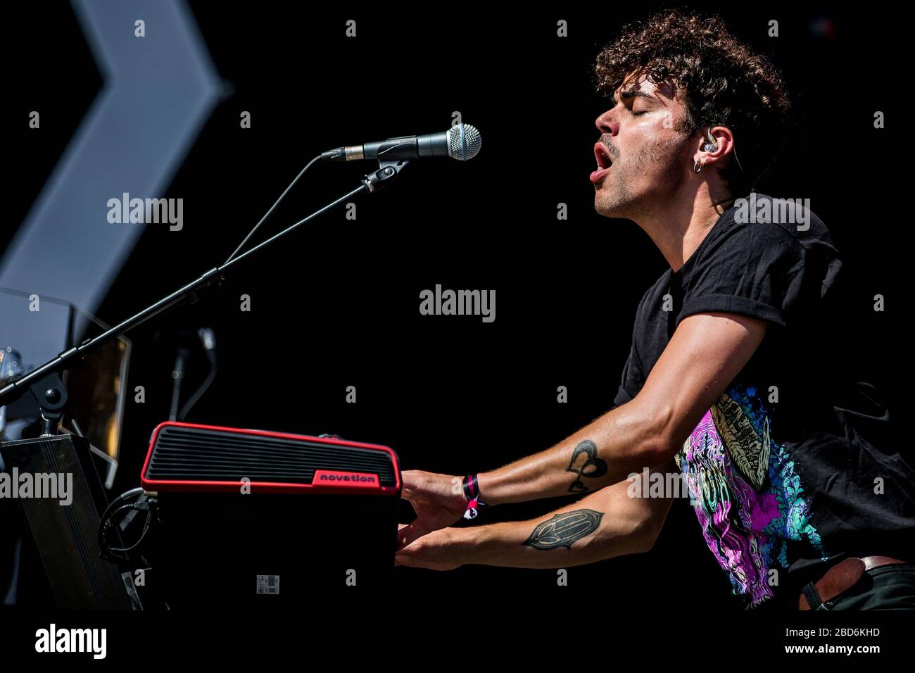 Odense, Denmark. 28th, June 2018. The Danish singer and songwriter Alex ...