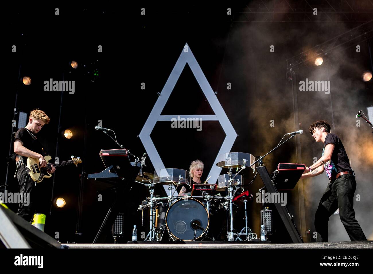 Odense, Denmark. 28th, June 2018. The Danish singer and songwriter Alex ...