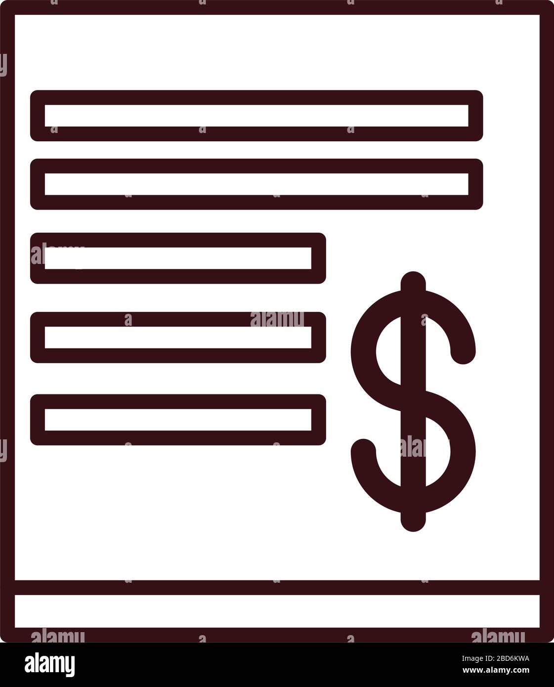 commerce bill count shopping or payment mobile banking vector ...