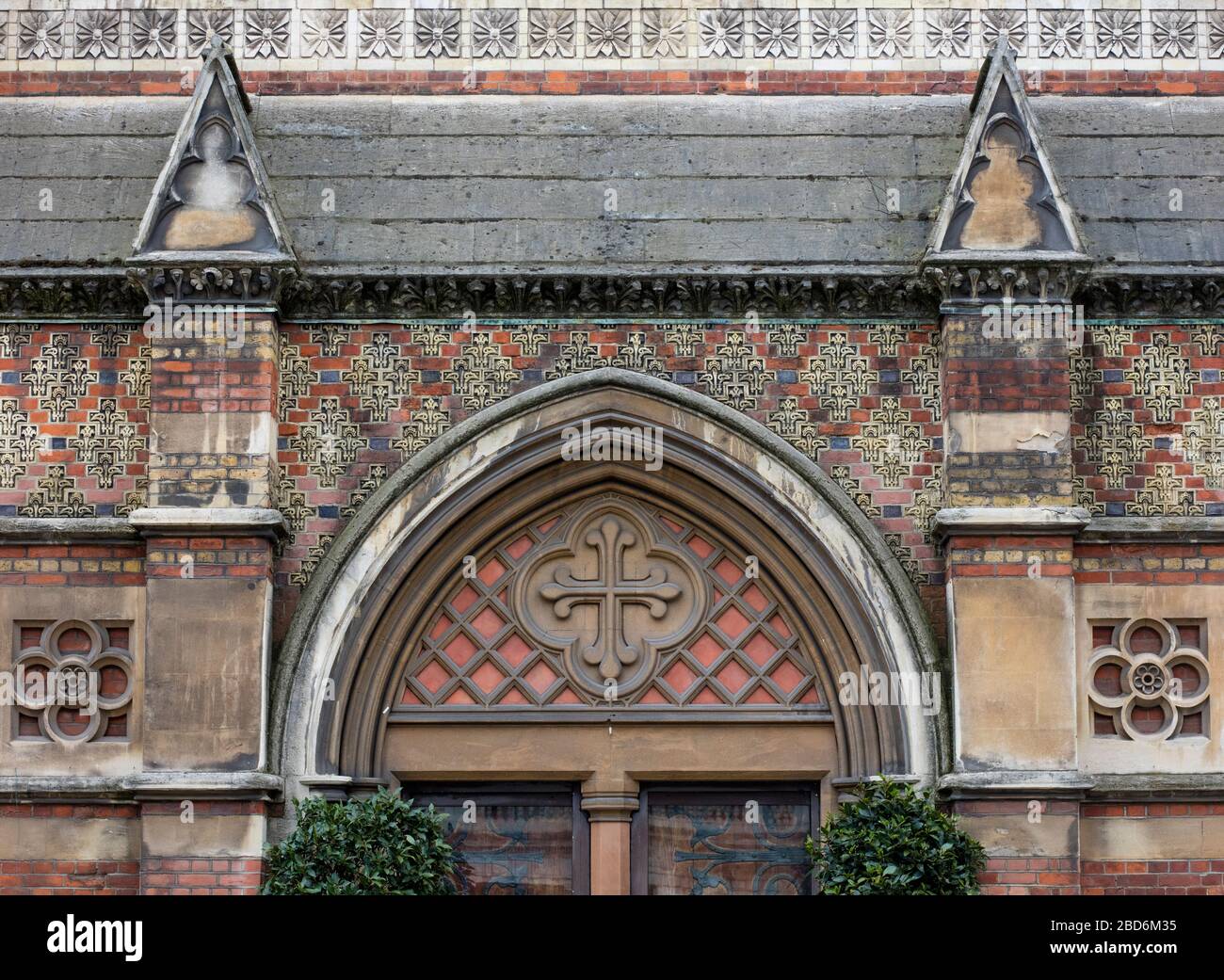 Frontage of Holy Trinity Brompton (HTB) Queen's Gate, 117 Queen's Gate ...