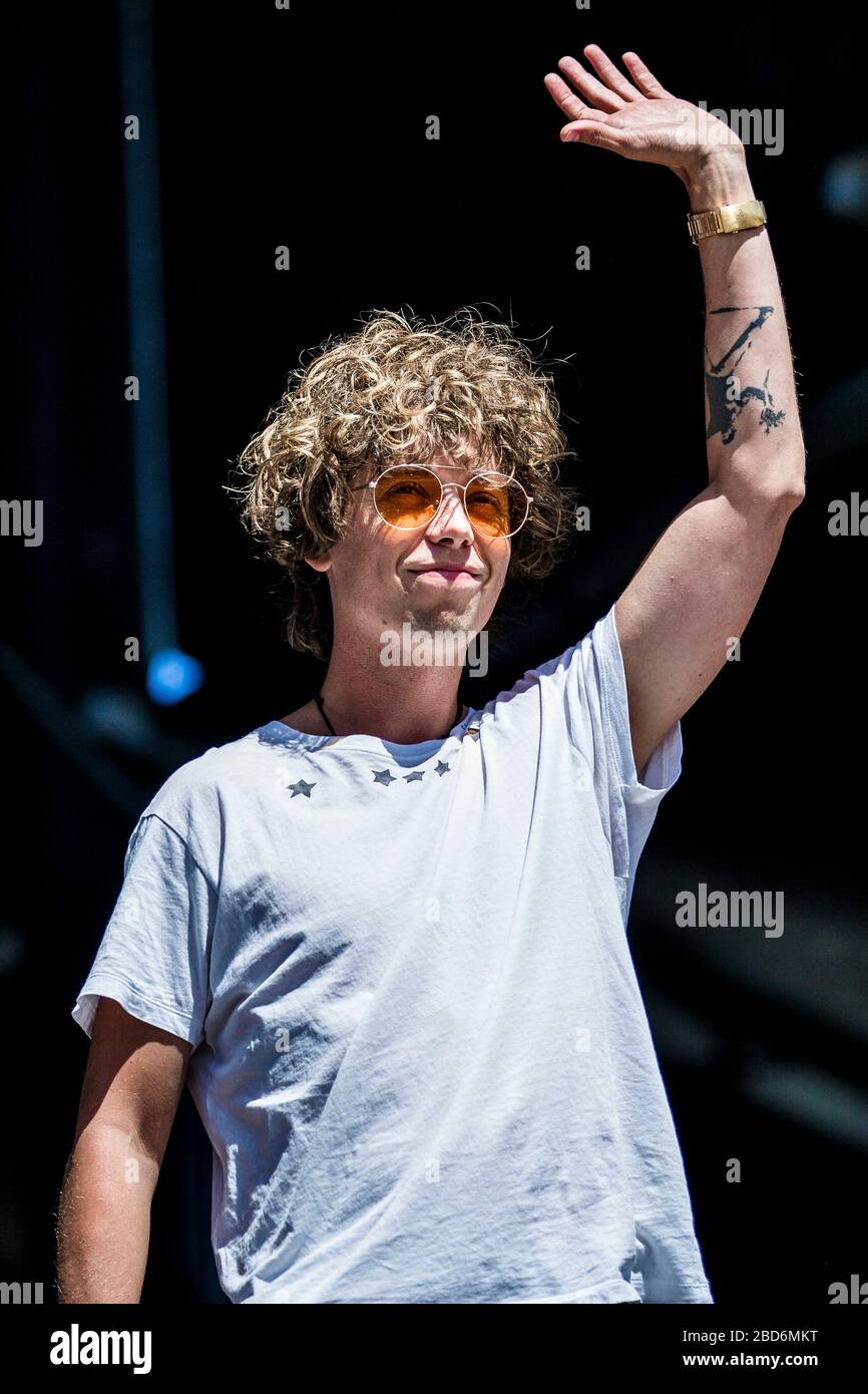 Odense, Denmark. 30th, June 2018. The Danish singer, songwriter and ...