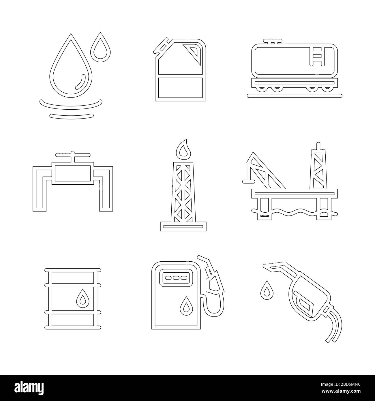 Petrol fuel refinery oil Black and White Stock Photos & Images - Alamy