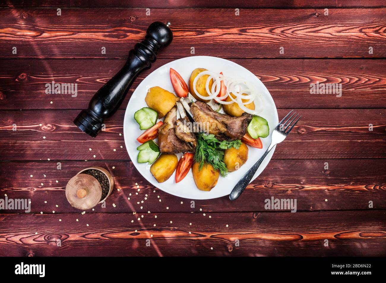 Kazan Kabob Qozon Kabob Kazan Kebab High Resolution Stock Photography ...