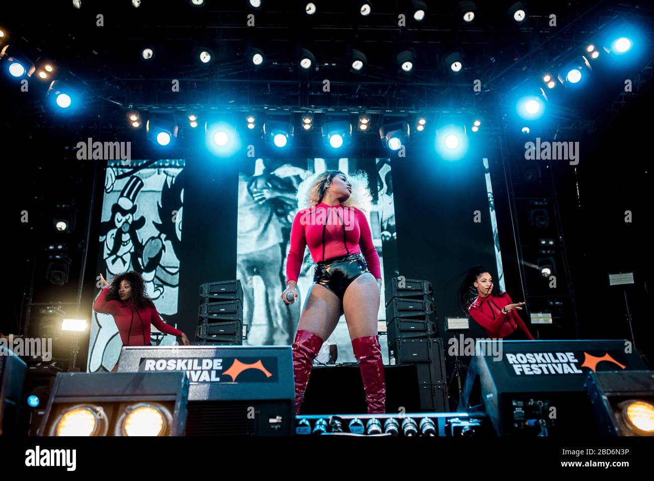 Stefflon don performs on stage hi-res stock photography and images - Alamy
