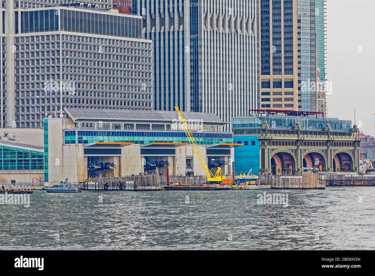 Staten Island Ferry Whitehall Terminal, New York Stock Photo - Alamy