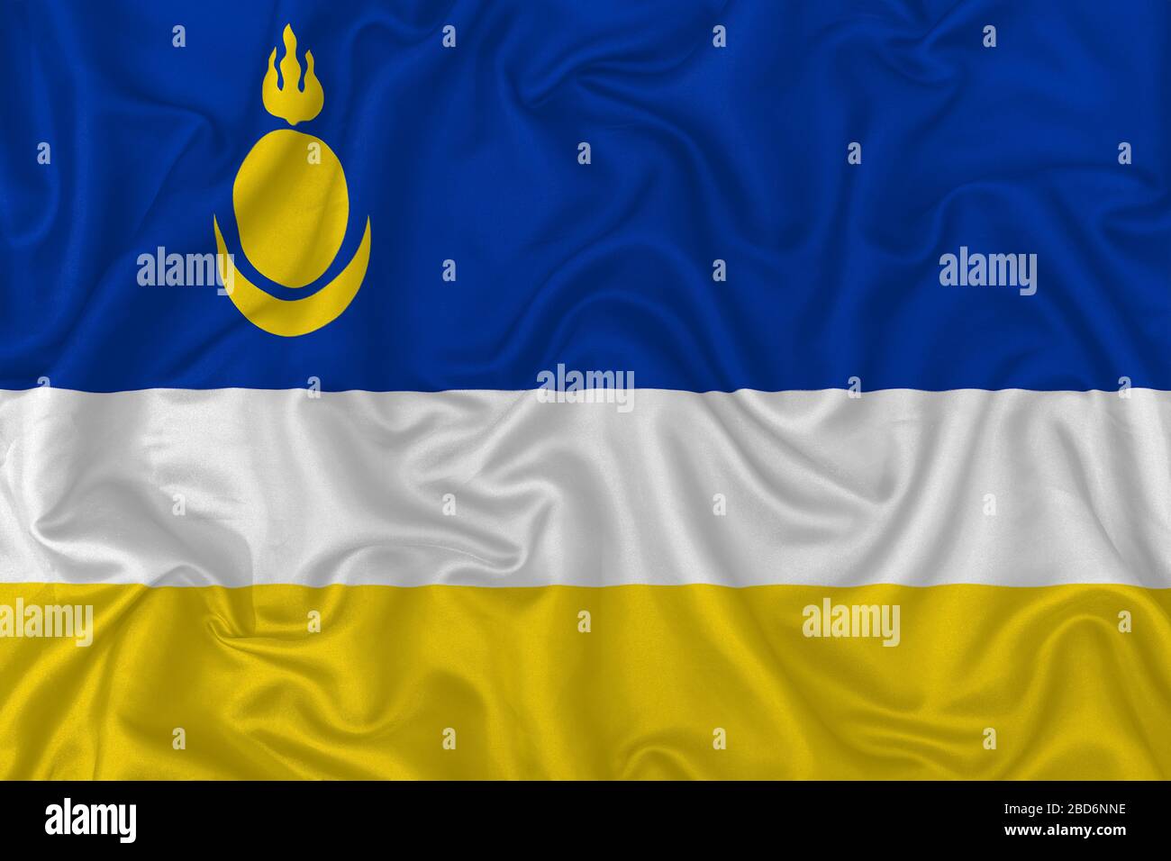 Siberia flag hi-res stock photography and images - Alamy