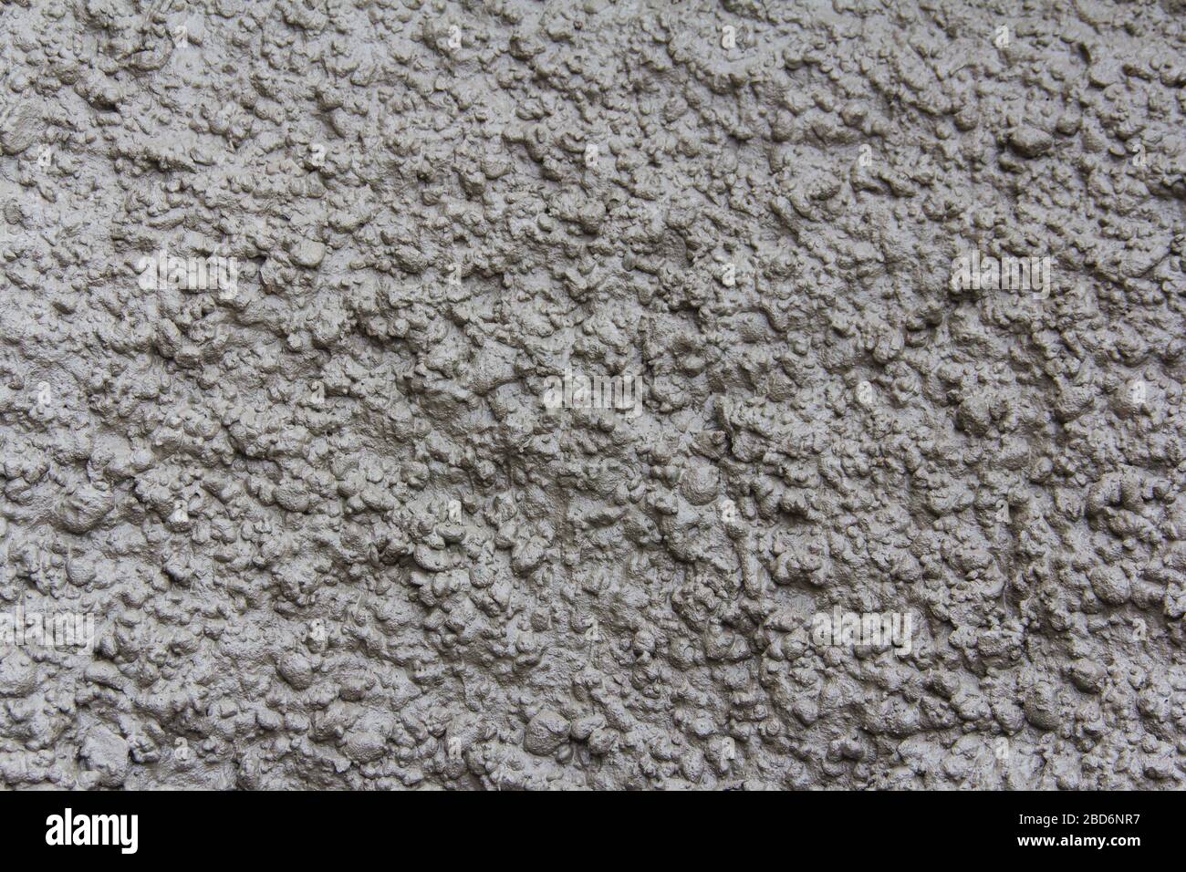 Texture of ready fresh concrete from the mixer. Building foundation ...