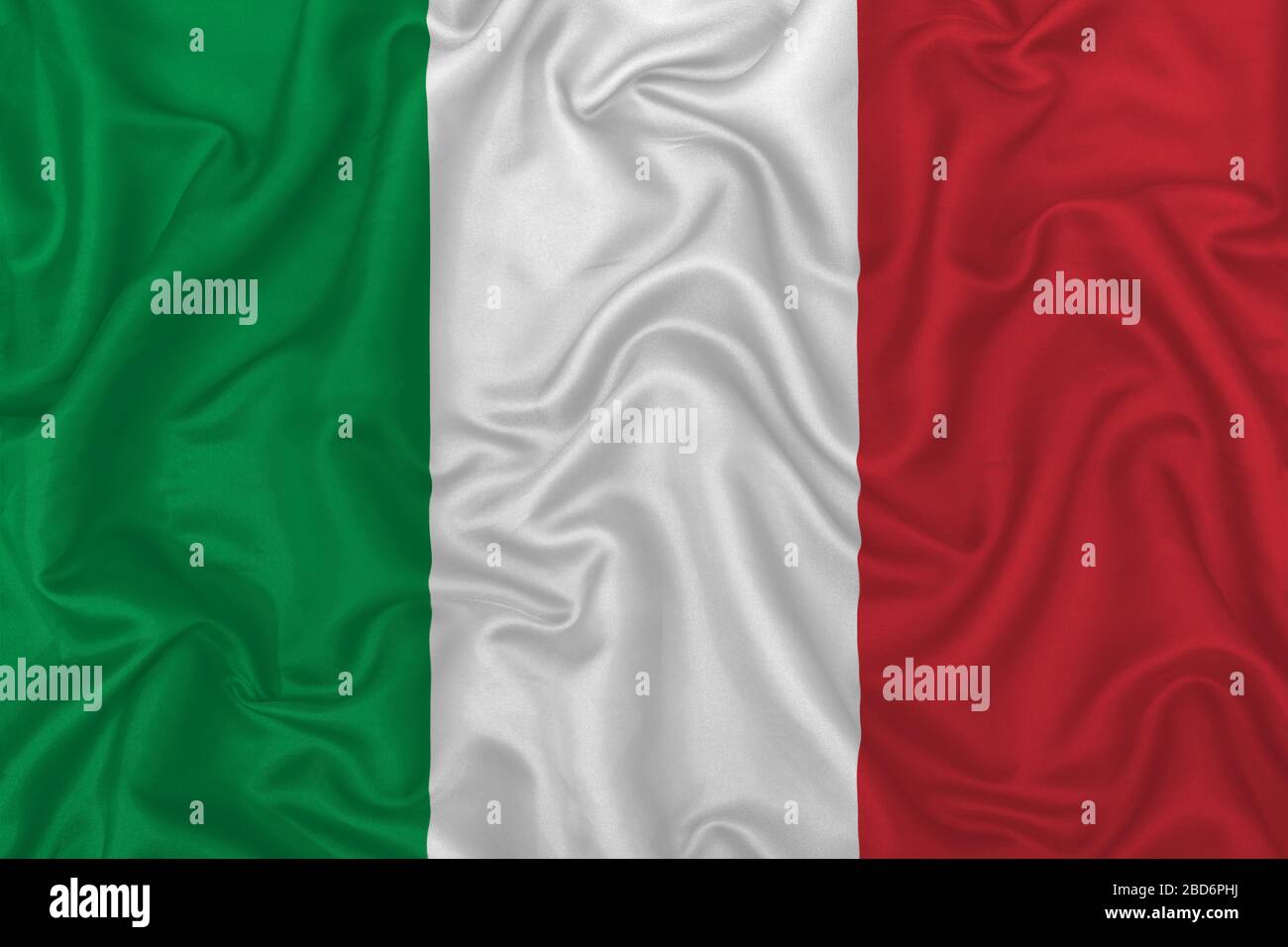 Satin texture italian flag hi-res stock photography and images - Alamy