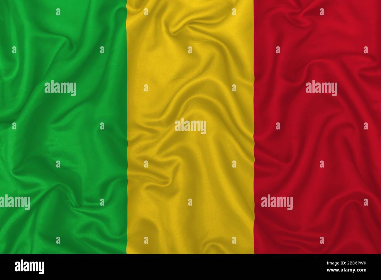 Mali silk flag hi-res stock photography and images - Alamy