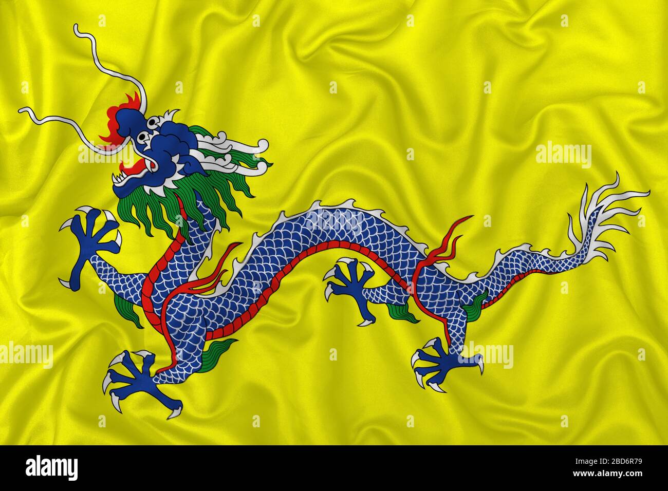 Personal standard of State Chief Bao Dai flag, used since 1948 to 1955 ...