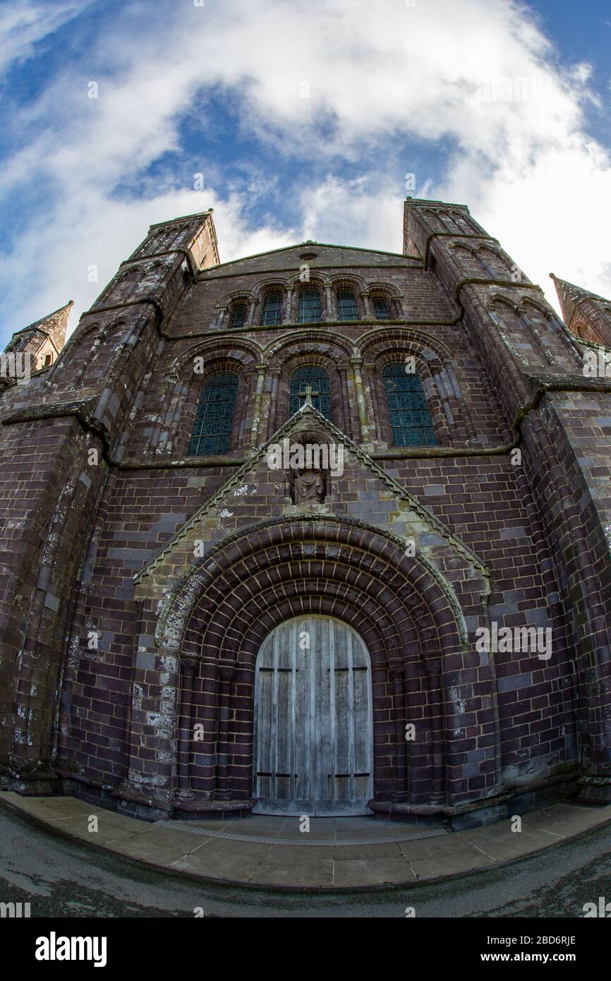 St Davids Cathedral, wales, Uk Stock Photo - Alamy