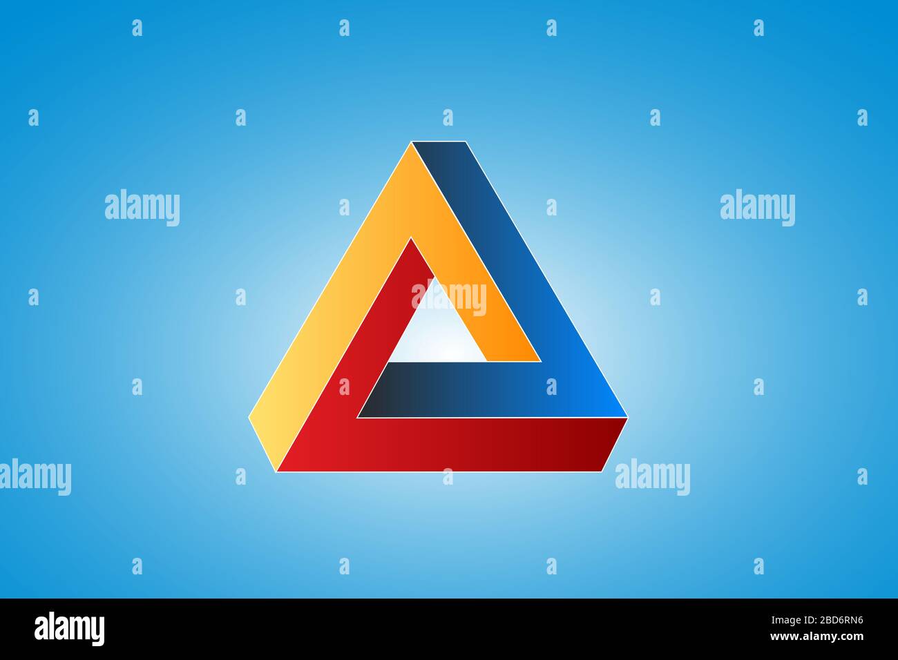 Impossible triangle hi-res stock photography and images - Alamy