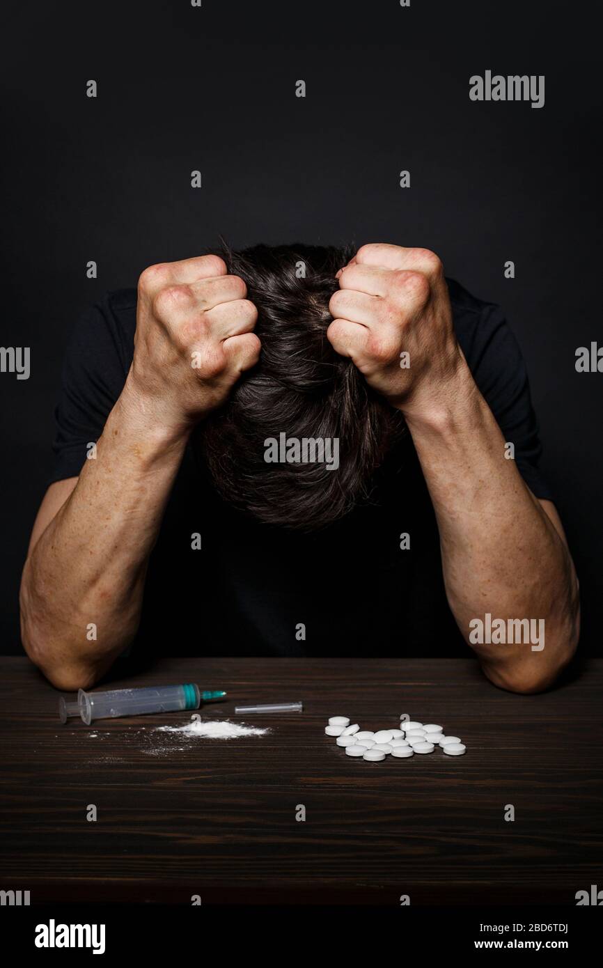 Addict addiction arm detail drugs hi-res stock photography and images ...