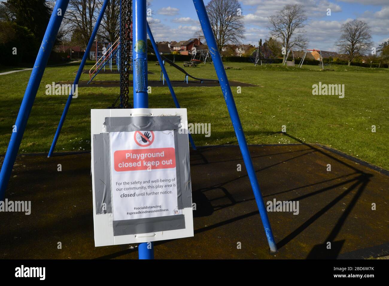 Children's playground in Princes Risborough closed due to Coronavirus ...