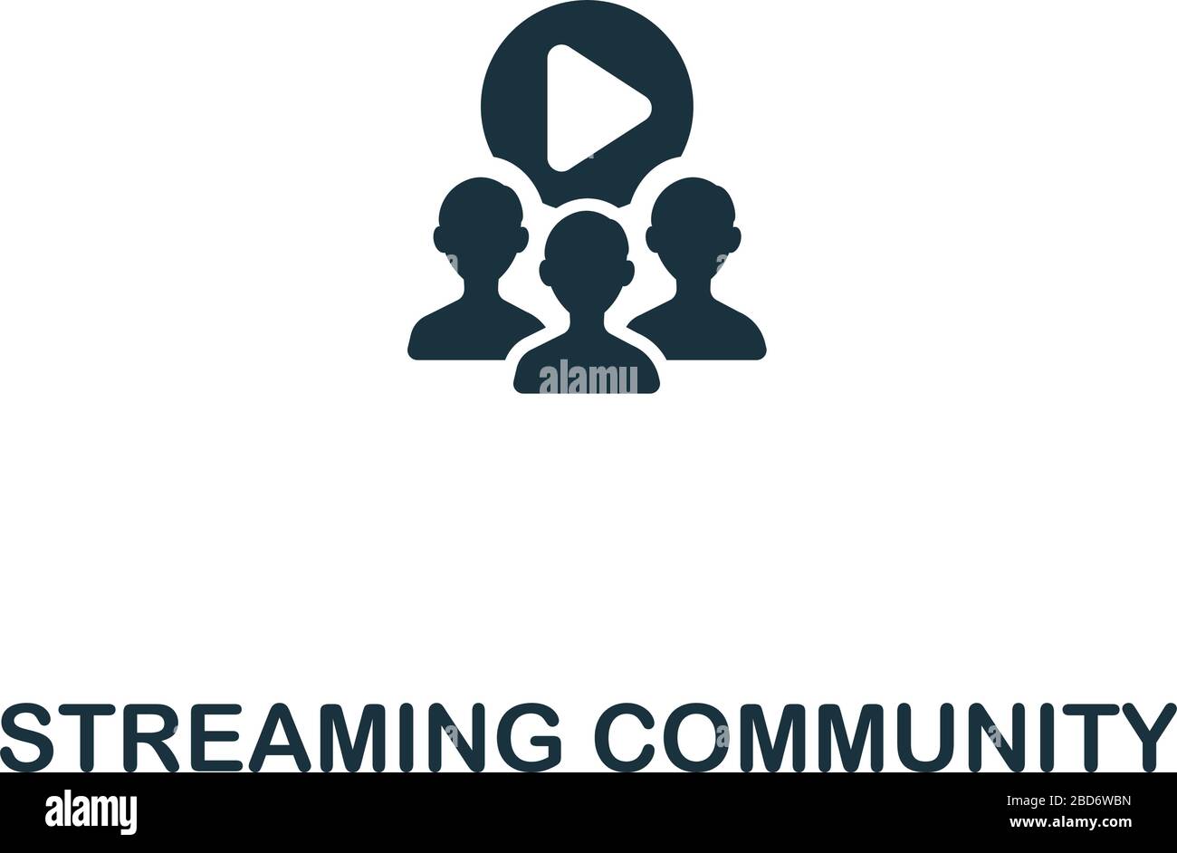 Streaming community Stock Vector Images - Alamy