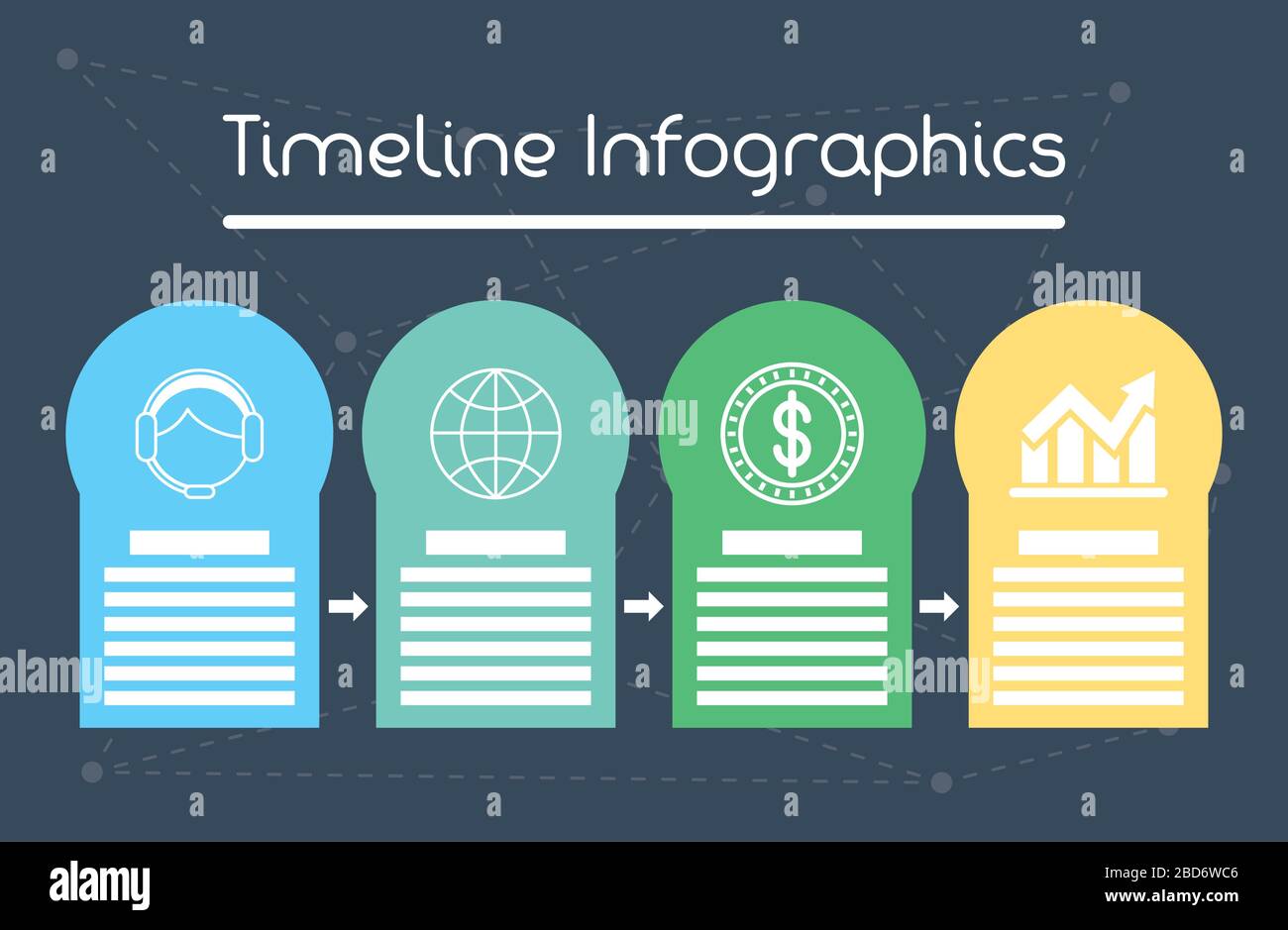 business circular time line infographics Stock Vector Image & Art - Alamy