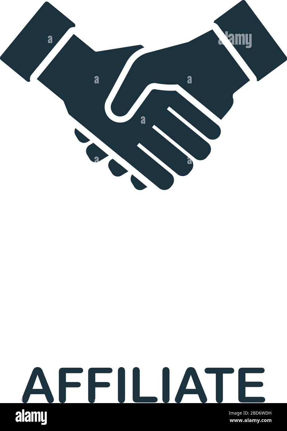 Affiliate icon from streaming collection. Simple line Affiliate icon ...