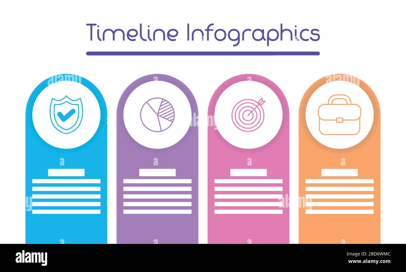 business circular time line infographics Stock Vector Image & Art - Alamy
