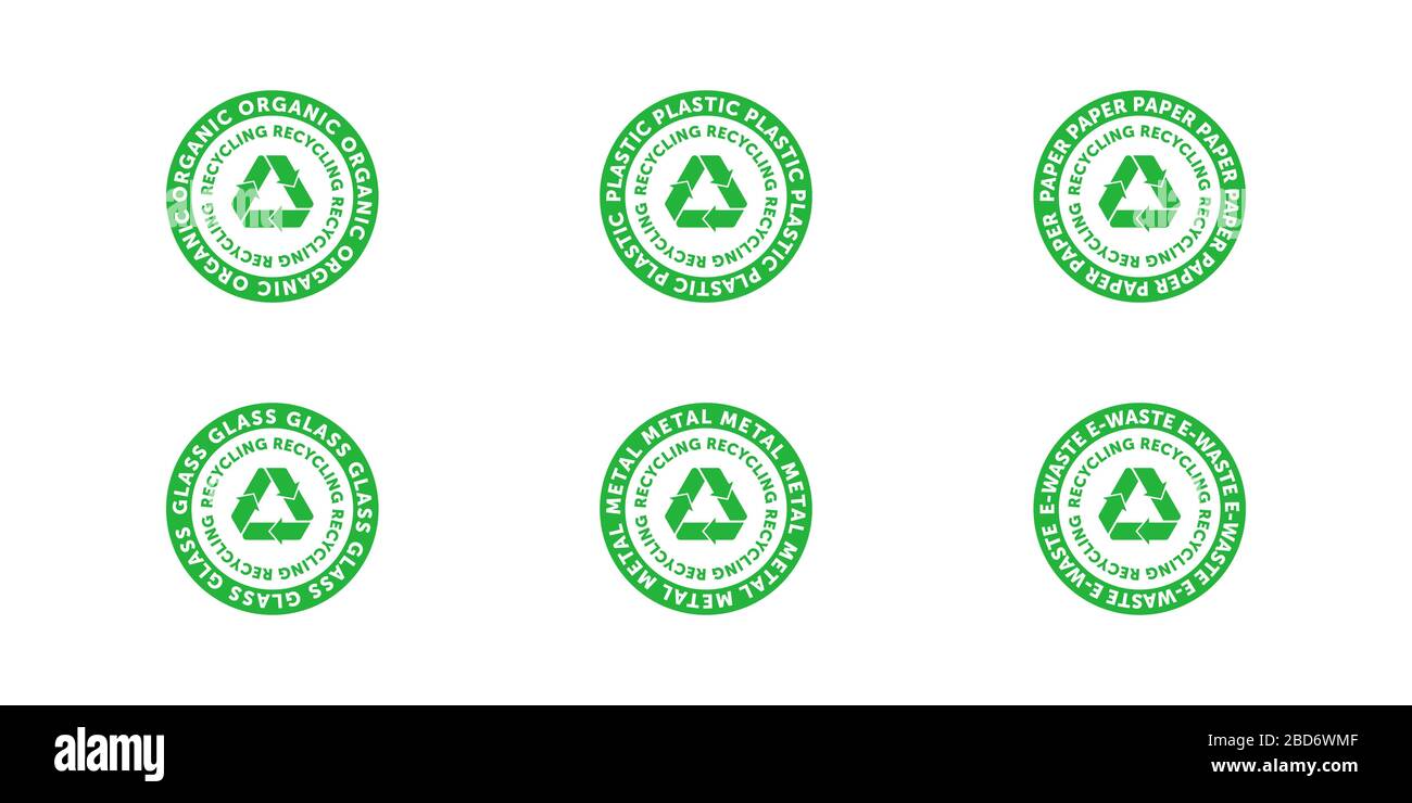 Paper recycling mobius loop Cut Out Stock Images & Pictures - Alamy