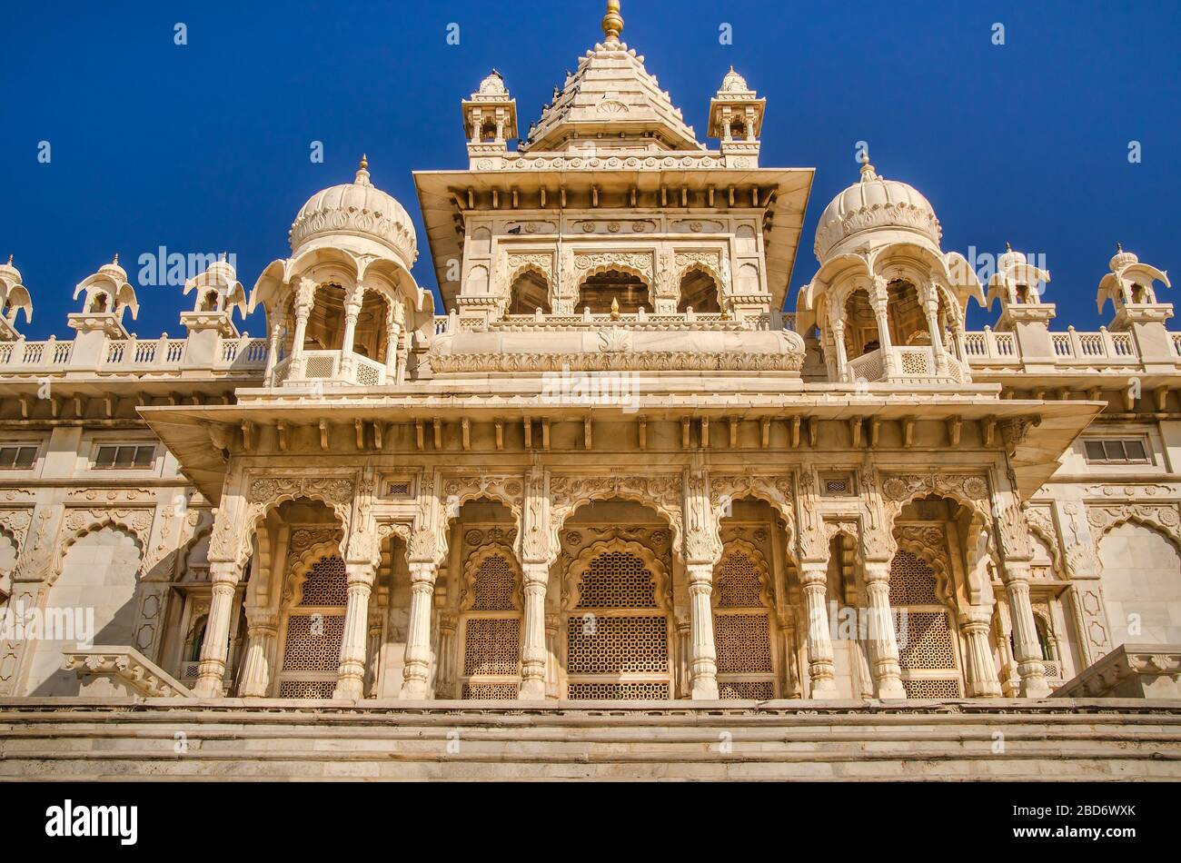 JODHPUR, INDIA – DEC. 02, 2019: Famous Jaswant Thada Mausoleum in ...