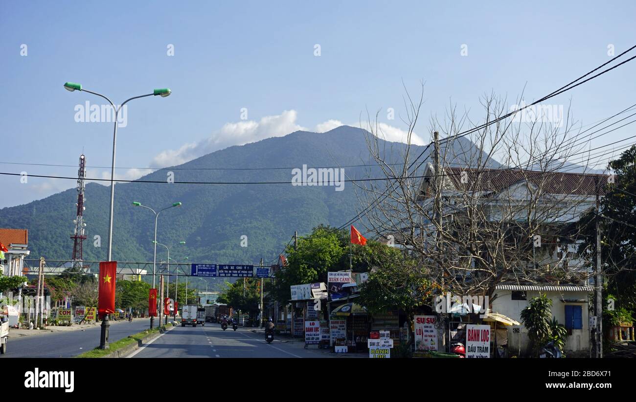 landscape in the bach ma national park in vietnam Stock Photo - Alamy