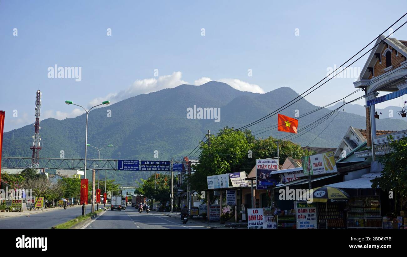 landscape in the bach ma national park in vietnam Stock Photo - Alamy