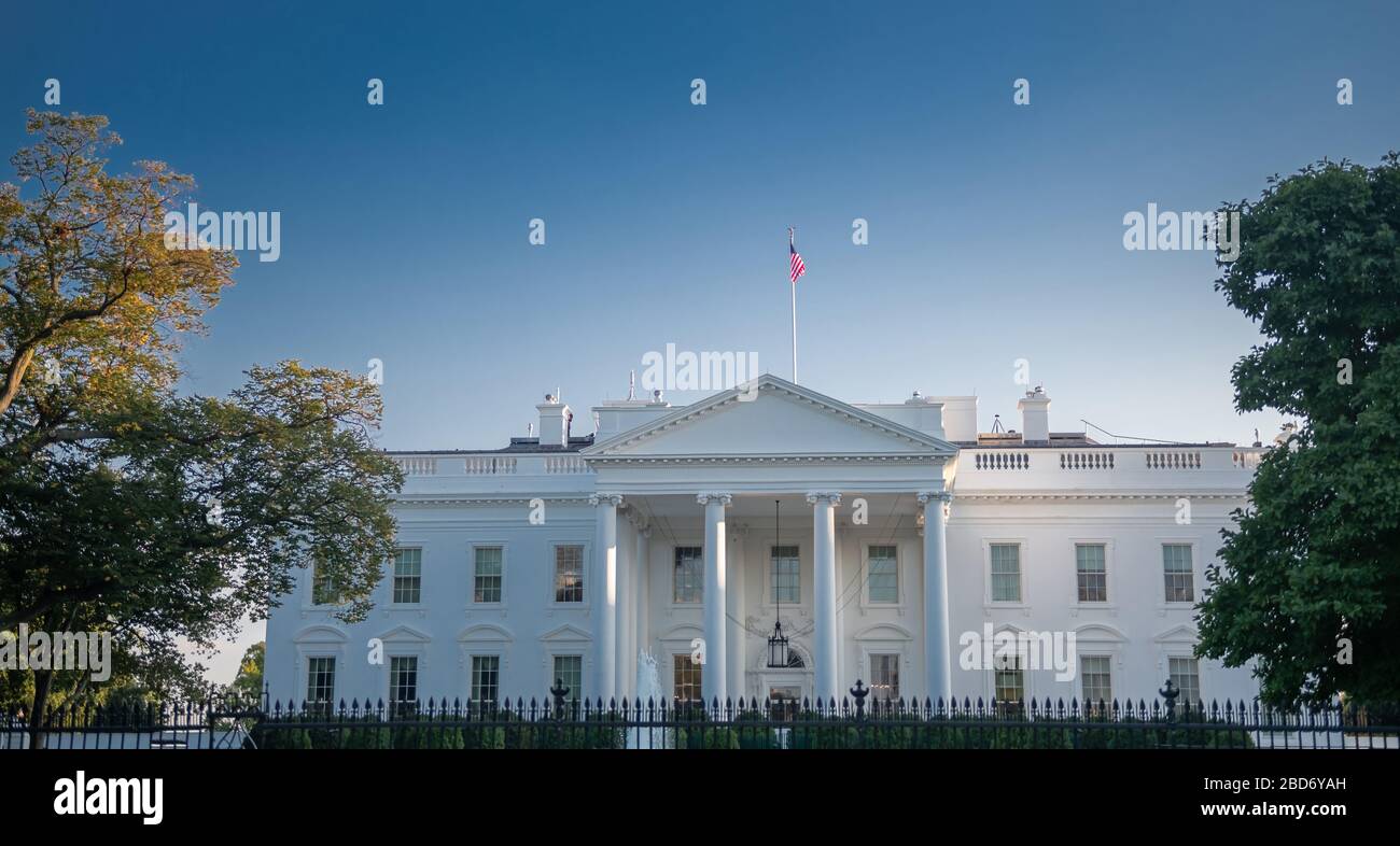 White house washington dc exterior hi-res stock photography and images ...